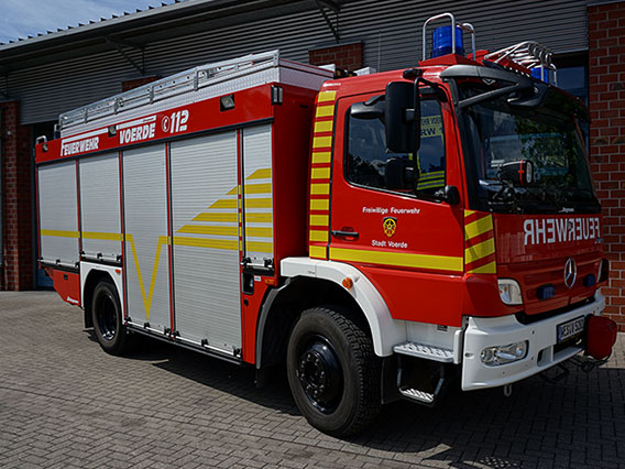 Feuerwehr Voerde Niederrhein - der Rüstwagen - Freiwillige Feuerwehr Voerde
